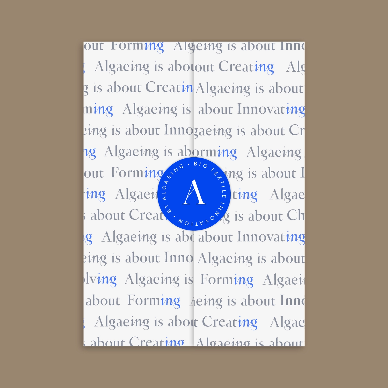 Algaeing – Two Desgin