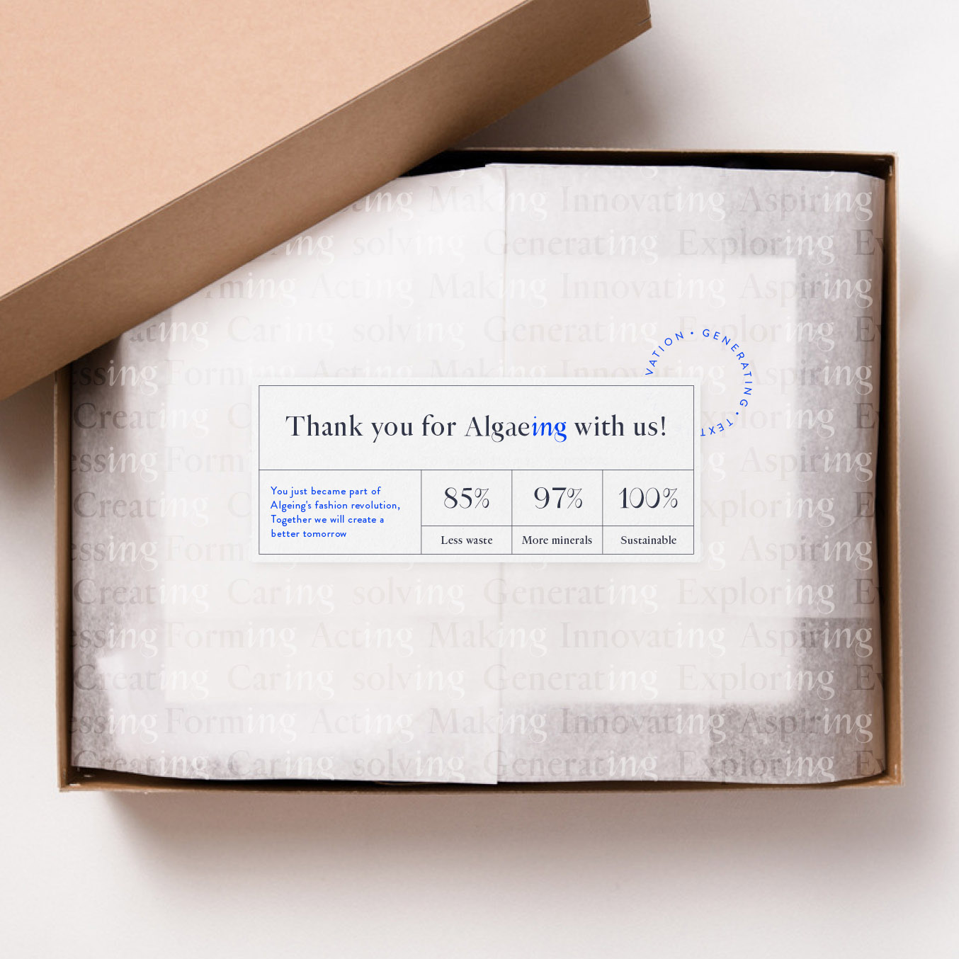 Algaeing – Two Desgin